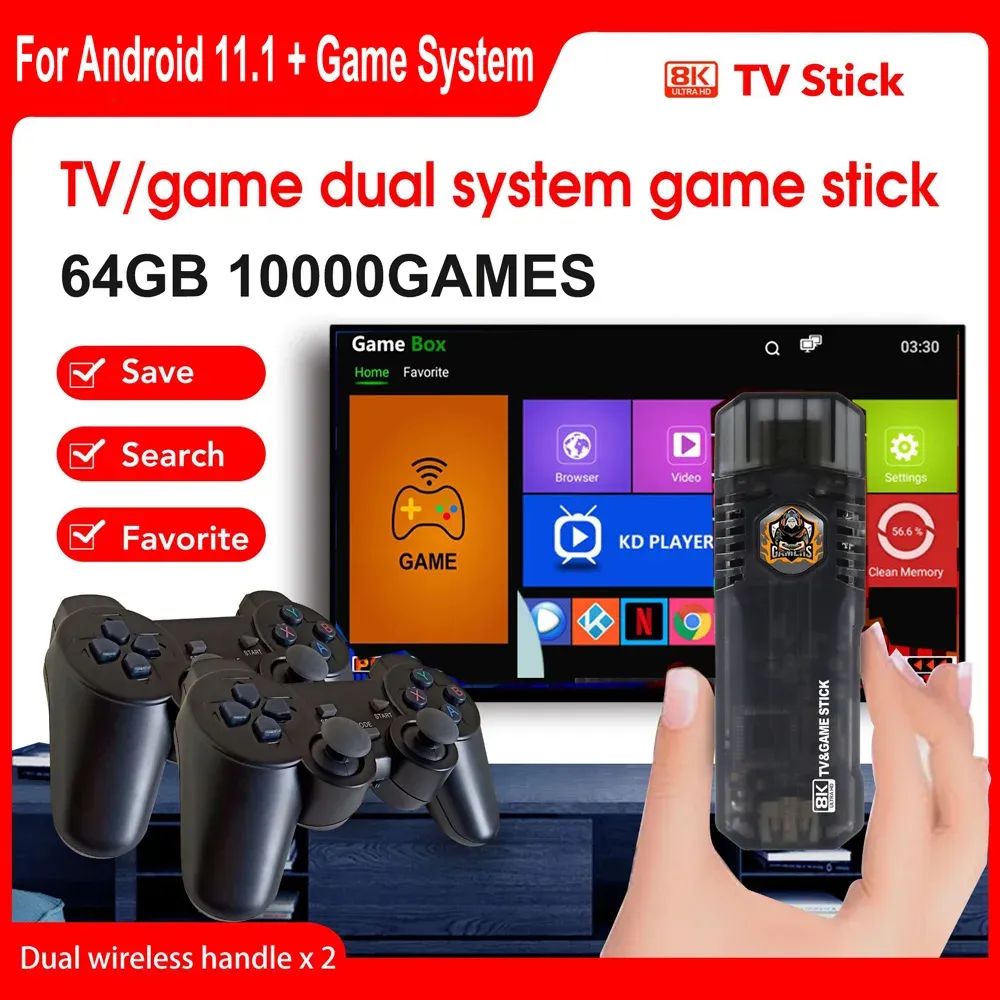 DHgate.com:Ultimate Retro Gaming Experience: Mini TV Android Stick with ...