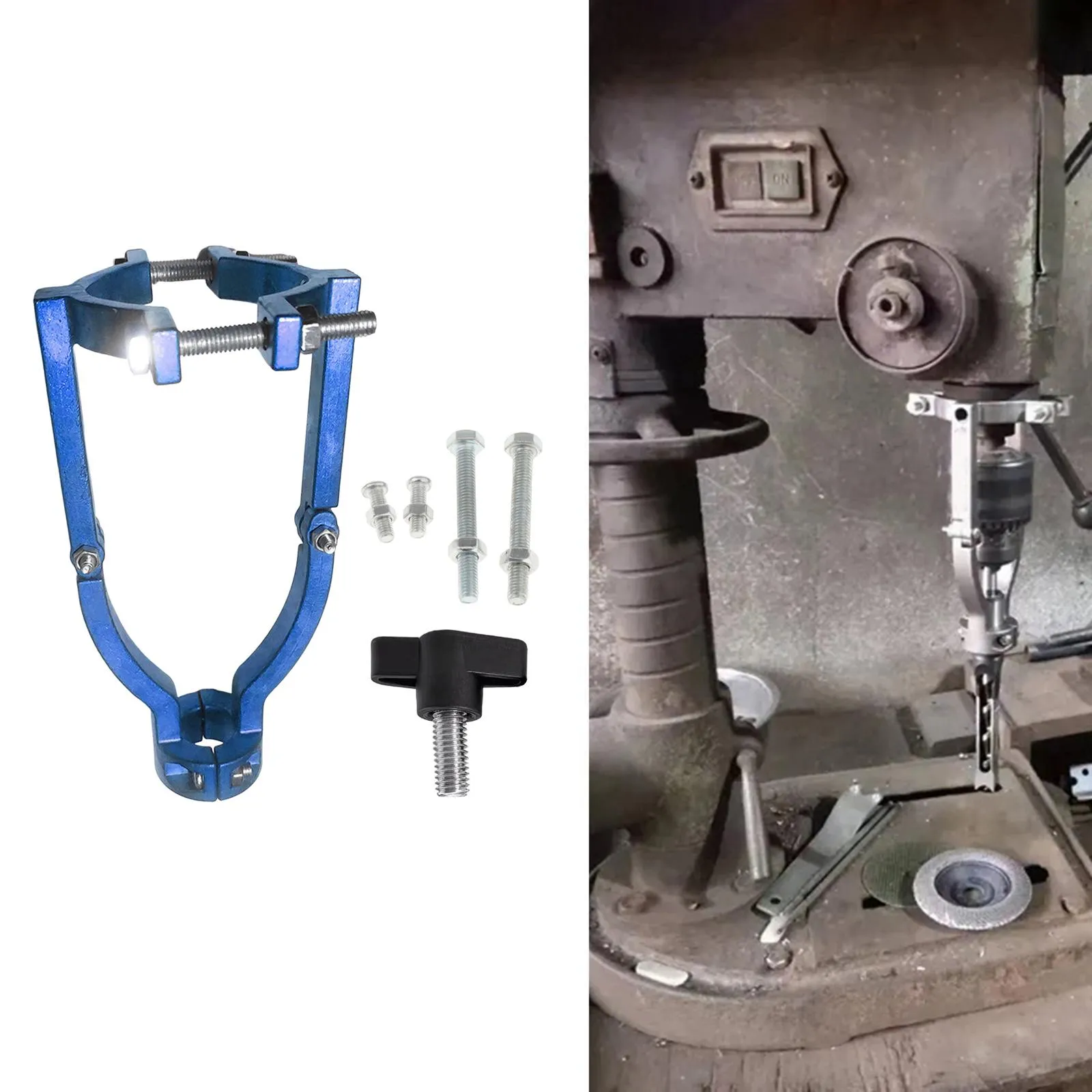 Square Hole Drill Bit Adapter Bracket Stainless... From Ddmyhome, $43. ...