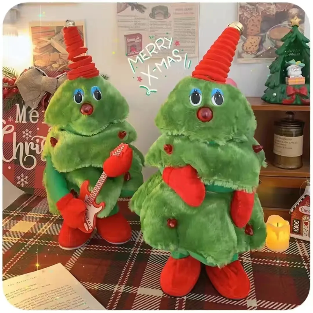 DHgate.com:Interactive Talking Santa Claus Plush Toy: Sings, Dances ...