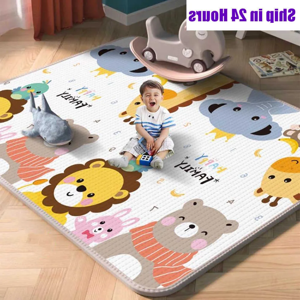 Thick & Safe Baby Play Mat - 1cm/0.5cm - Folding, Eco-Friendly ...
