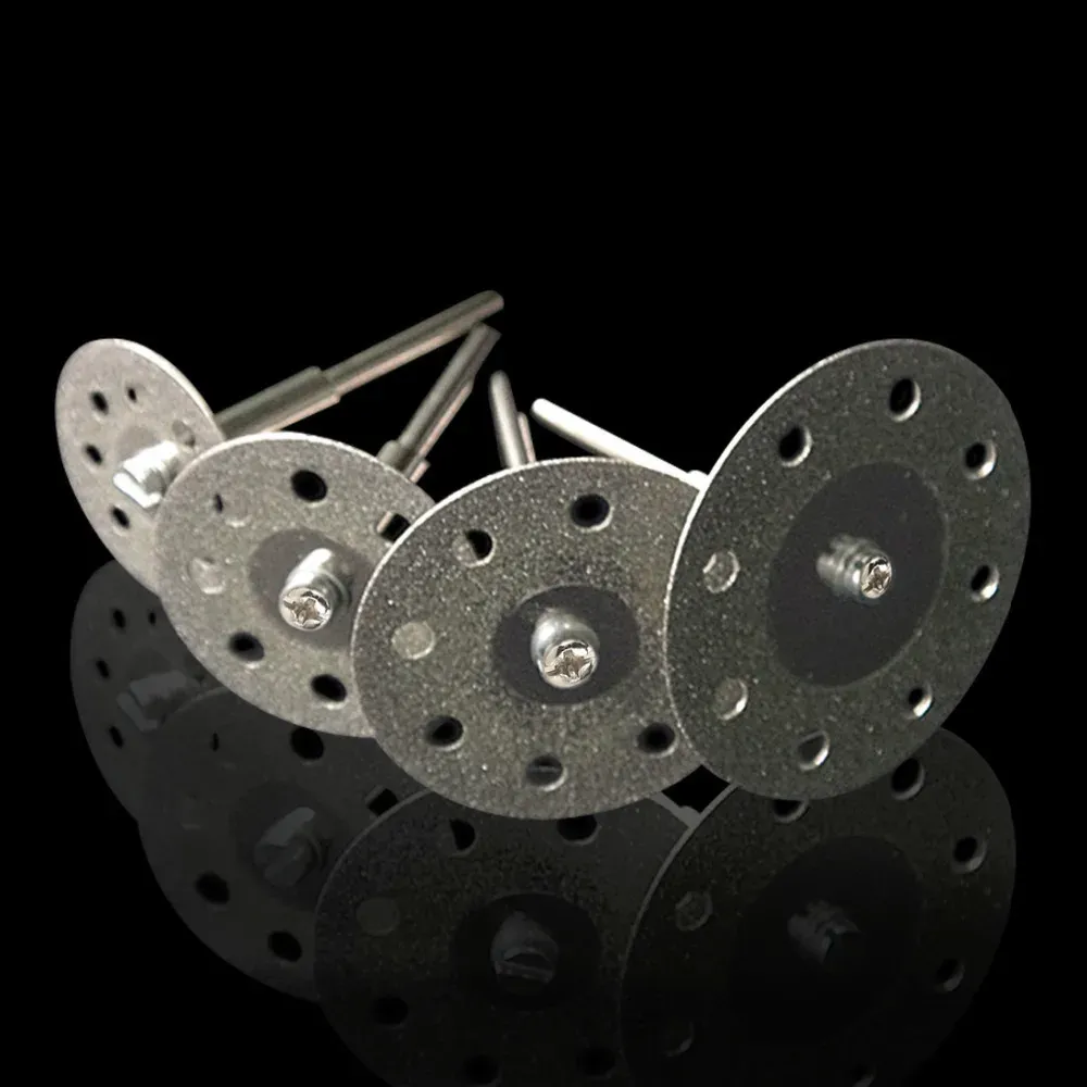 Abrasive Diamond Cutting Disc Set with Mandrels for Dremel Rotary ...