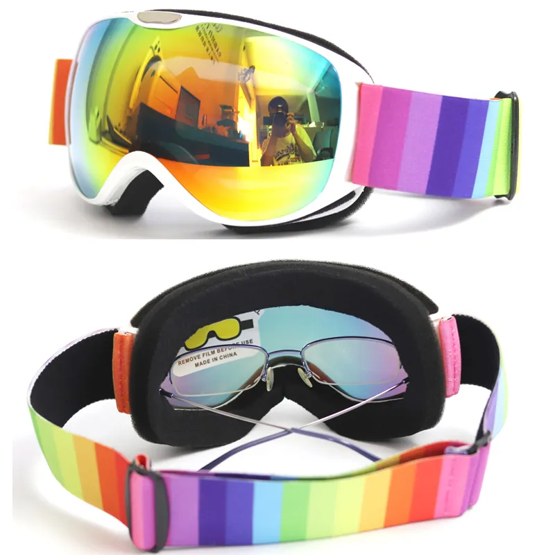 DHgate.com:Anti-Fog Double-Layer Kids Ski Goggles for Kids Ages 4-14 ...