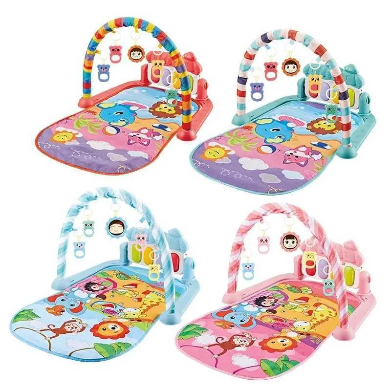 Baby Play Mat Gym, 5-in-1 Multifunctional Activity Center, Non-Toxic ...