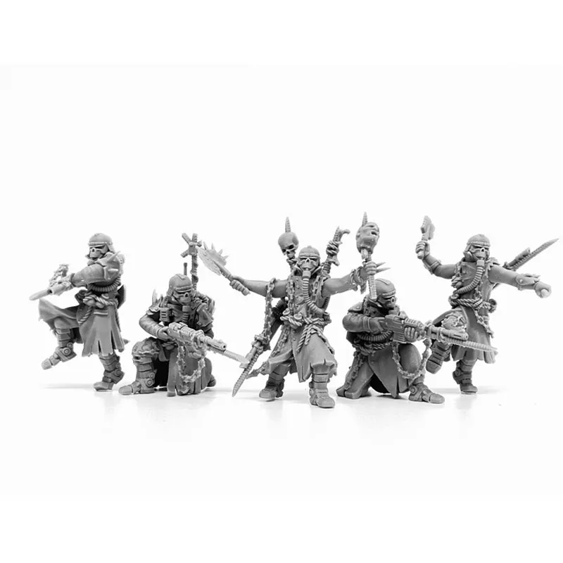 Unpainted Renegade Death Squad Heretics Resin Model Kit: Tabletop ...