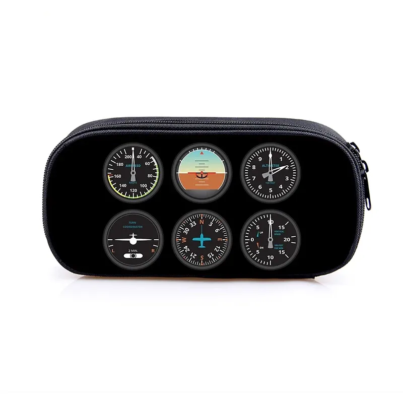 DHgate.com:"Cockpit Six Dials Flight Simulator Cosmetic Case: Durable ...