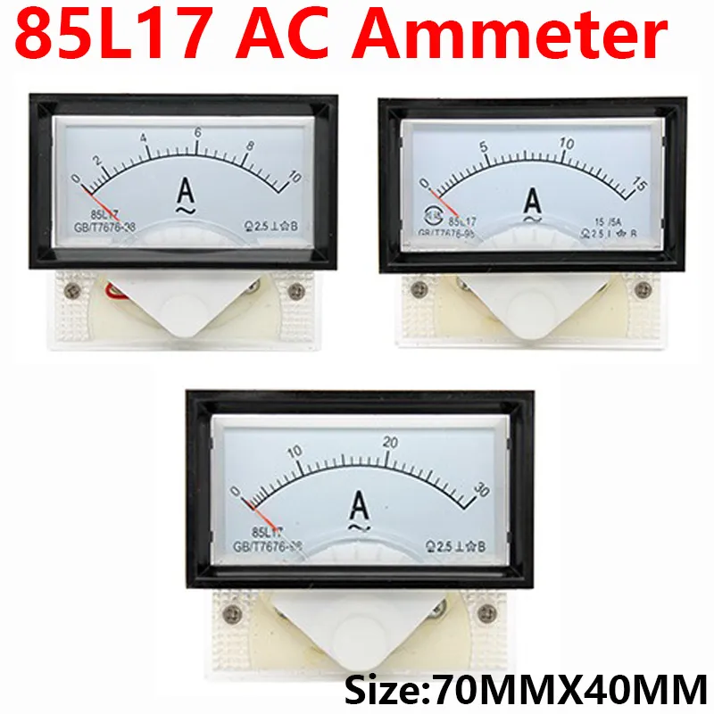DHgate.com:85L17 Analog Ammeter Panel Current Amper Meter Pointer ...