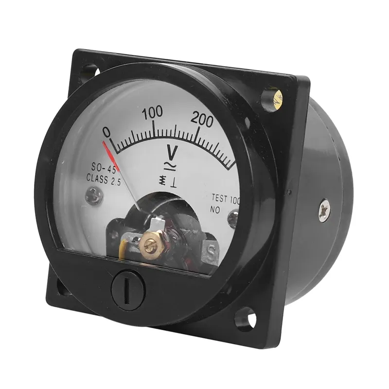 DHgate.com:12 Volt Voltmeter Gauge - AC 0-300V Round Analog Dial Panel ...