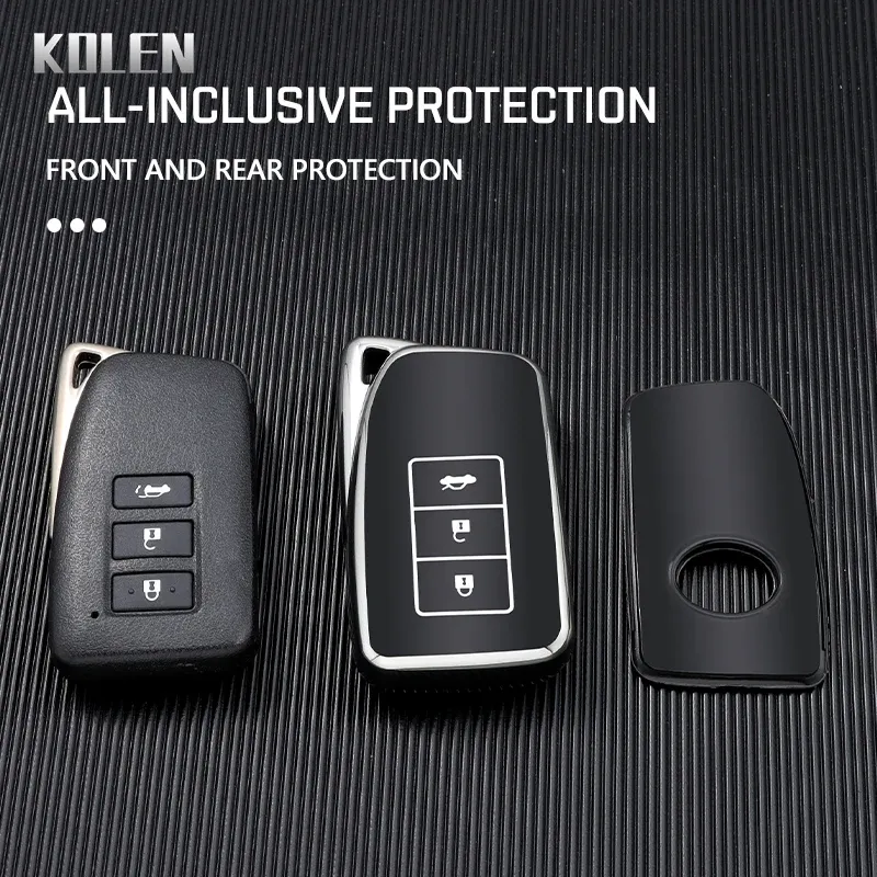 TPU Car Remote Key Case Shell Cover for Lexus NX IS RX ES GX LX LS UX ...