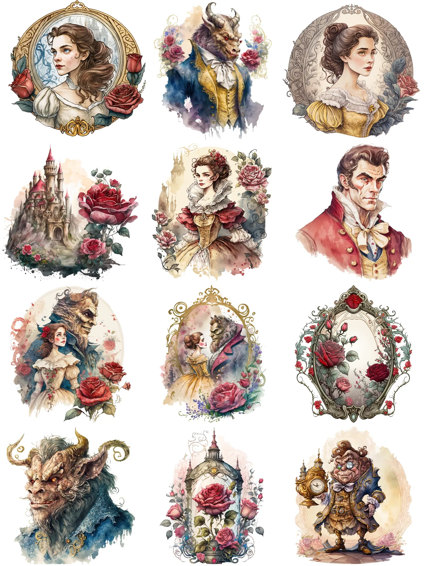 Fairy Tale Girl Store cute stickers - Crafts,...
