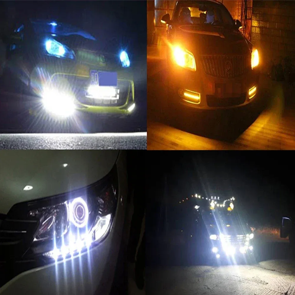 DHgate.com:23mm Waterproof White/Yellow LED Eagle Eye Turn Signal ...