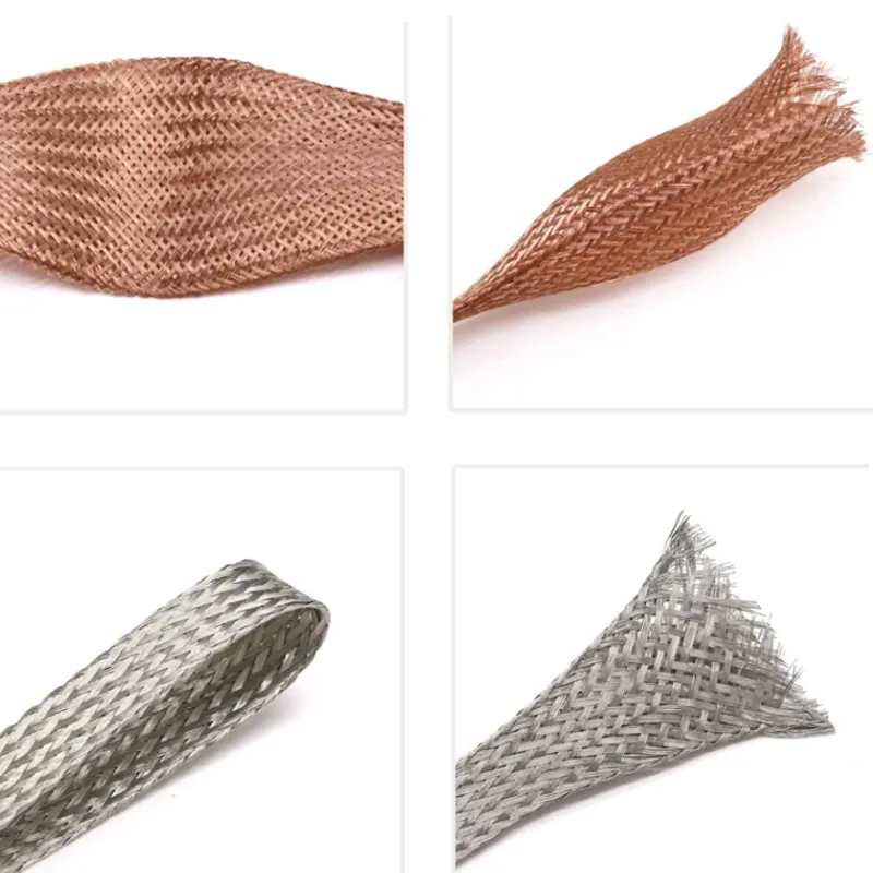 Copper Braided Sleeve Tinned Plating Expandable Metal Sheath Wire ...