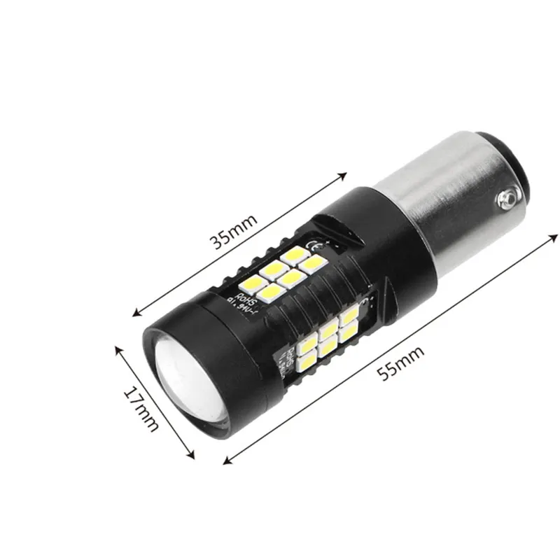 Car Led Light Bulb Canbus T20 7443 W21/5W T25 3157 1156 BA15S 1157 P21 ...