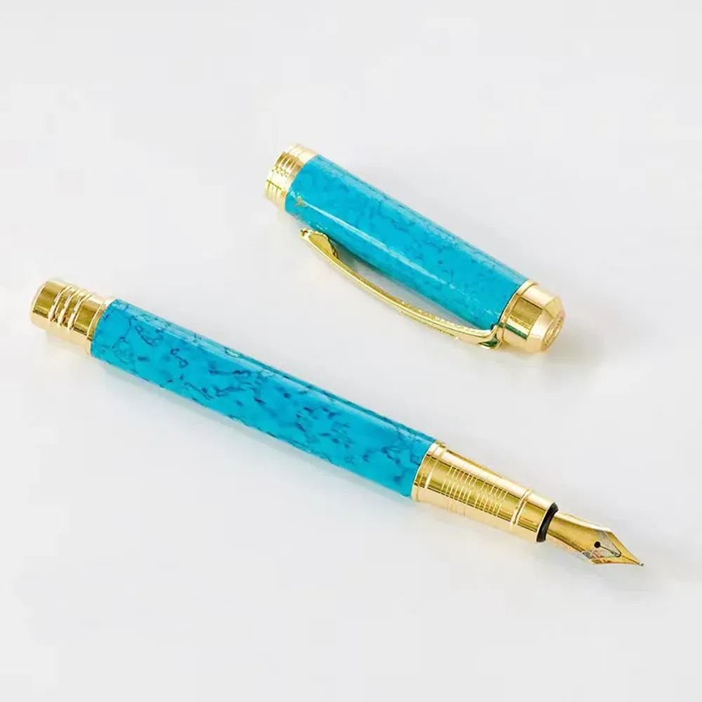 New Marble Pattern Fountain Pens High Quality Metal... From Ddmyfriend ...
