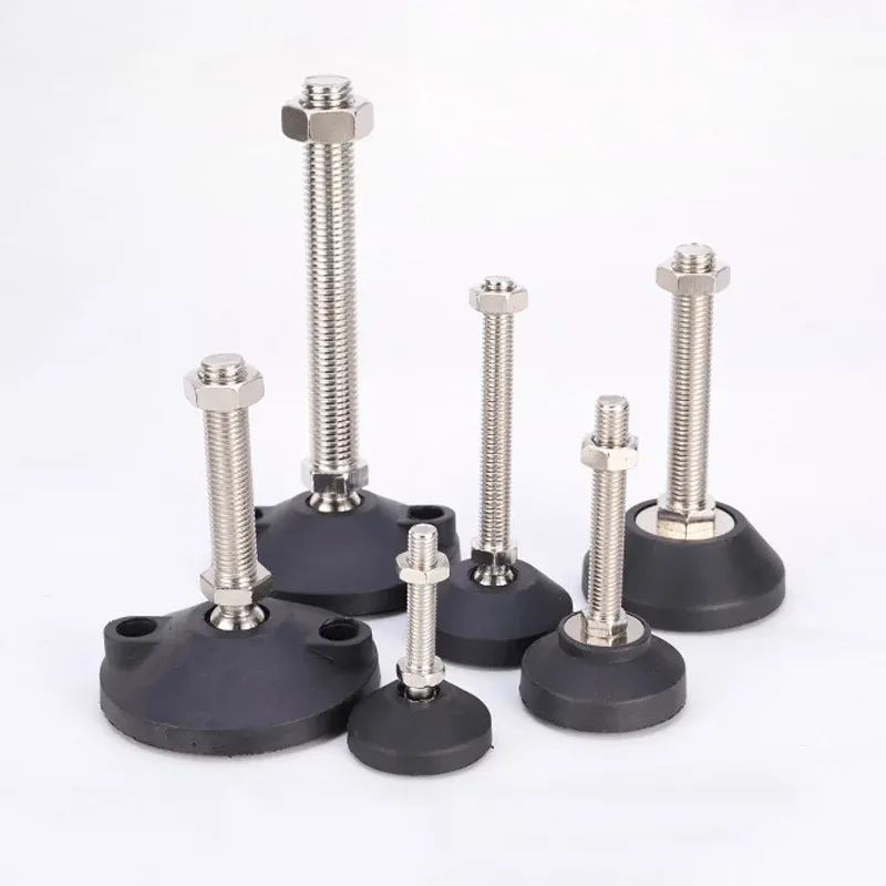 Levelling Feet For Workbench: M8 M10 M12 M16 Threaded Swivel Base ...