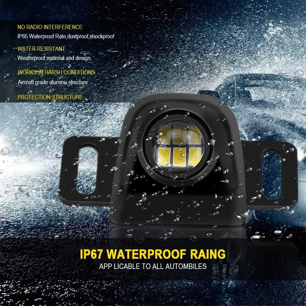 Car Truck LED Reverse Light Flashing Warning Lamp Universal Auto ...