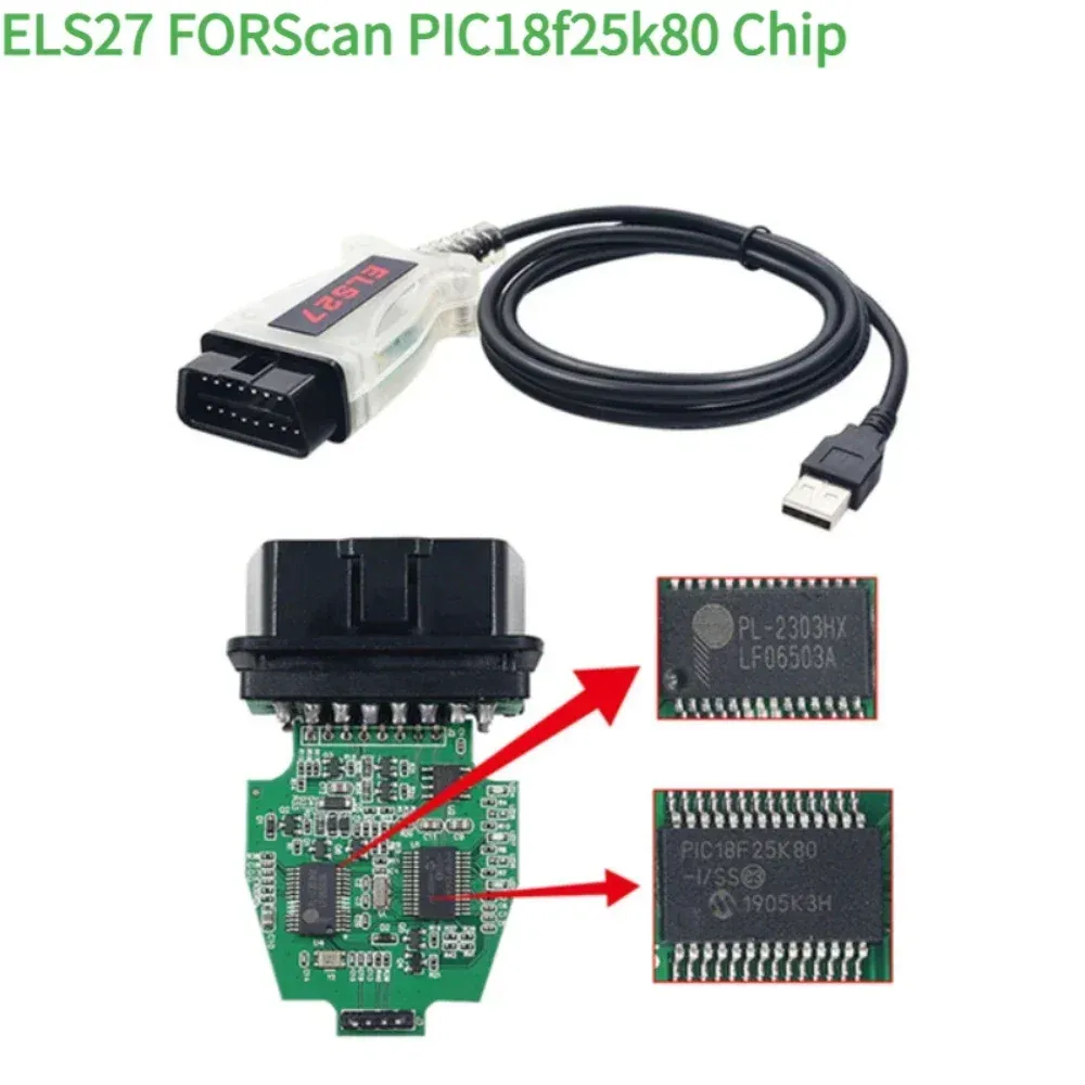 ELS27 V2.3.8 OBD2 Scanner: Ford, Mazda, Lincoln Diagnostic Tool from ...