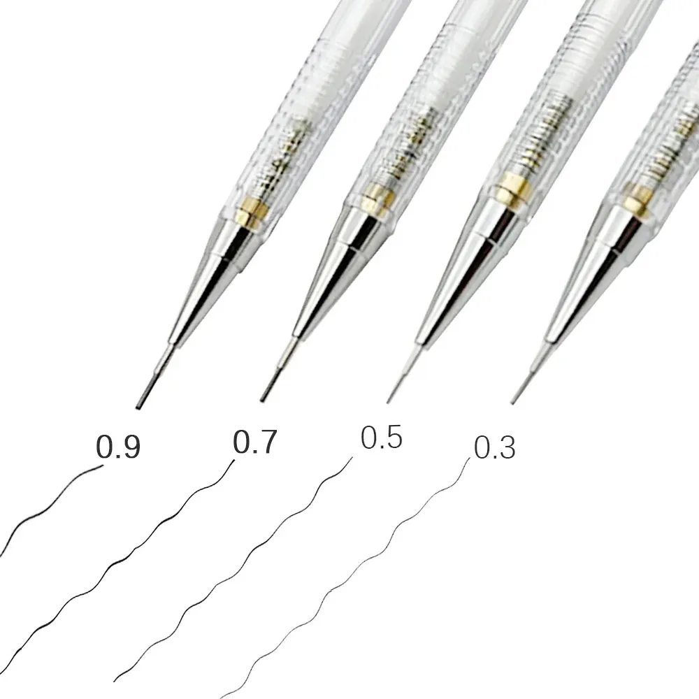 Transparent Mechanical Pencil Set 0.3mm, 0.5mm,... From Ddmyhome, $9.59 ...