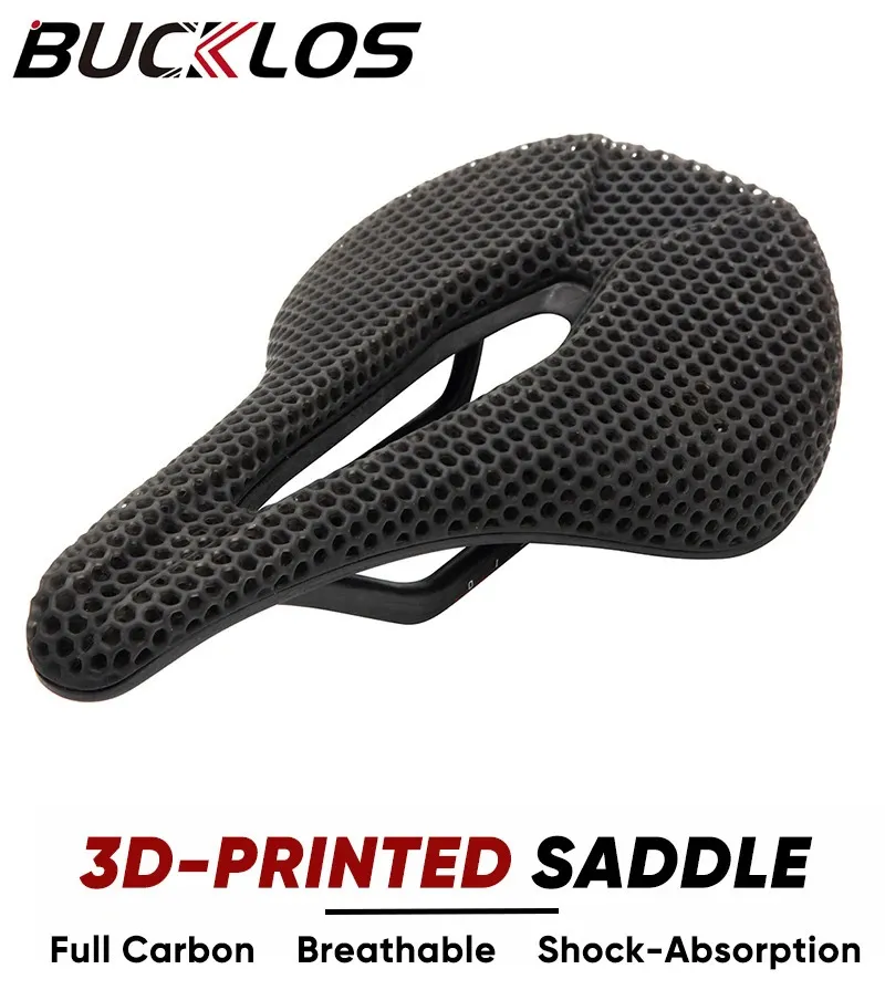Carbon Fiber Bicycle Seat Ultralight 3D Printed Hollow Road Mountain Bike Saddle from Dhgate ...
