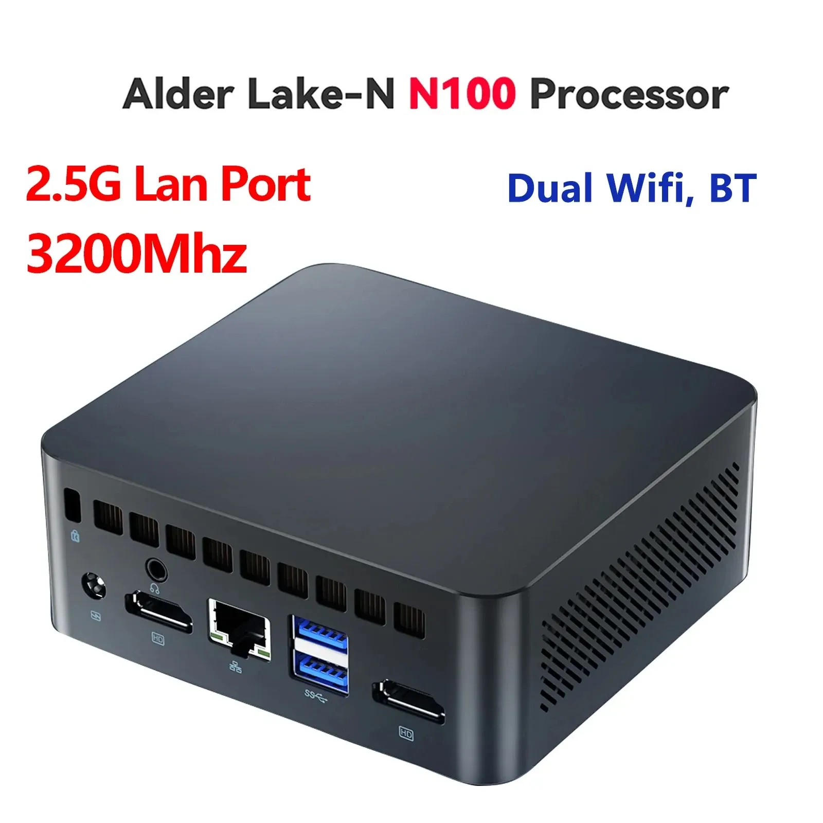 DHgate.com:Intel N100 DDR4 Mini PC: 16GB RAM, 512GB SSD, Dual WiFi, 2 ...