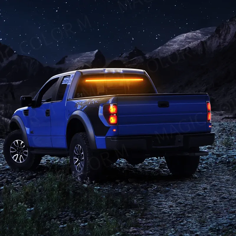 DHgate.com:96 LED 3030 Amber & Blue Traffic Warning Light Bar Strobe ...