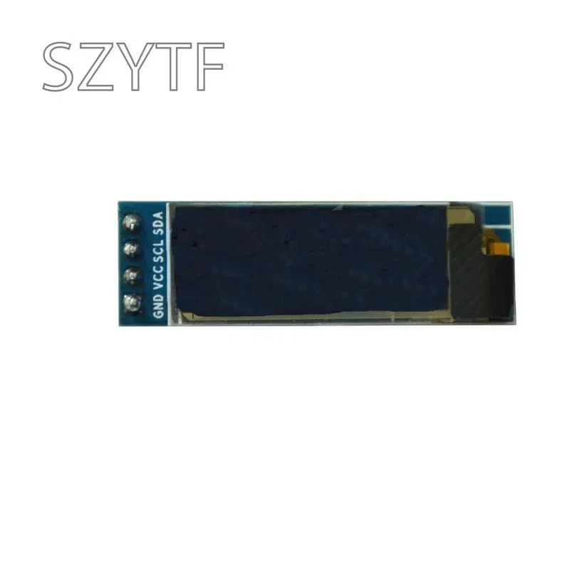 Led Programmable Display Board 0.91 Inch 128x32 IIC I2C OLED LCD Screen Module, White/Blue ...