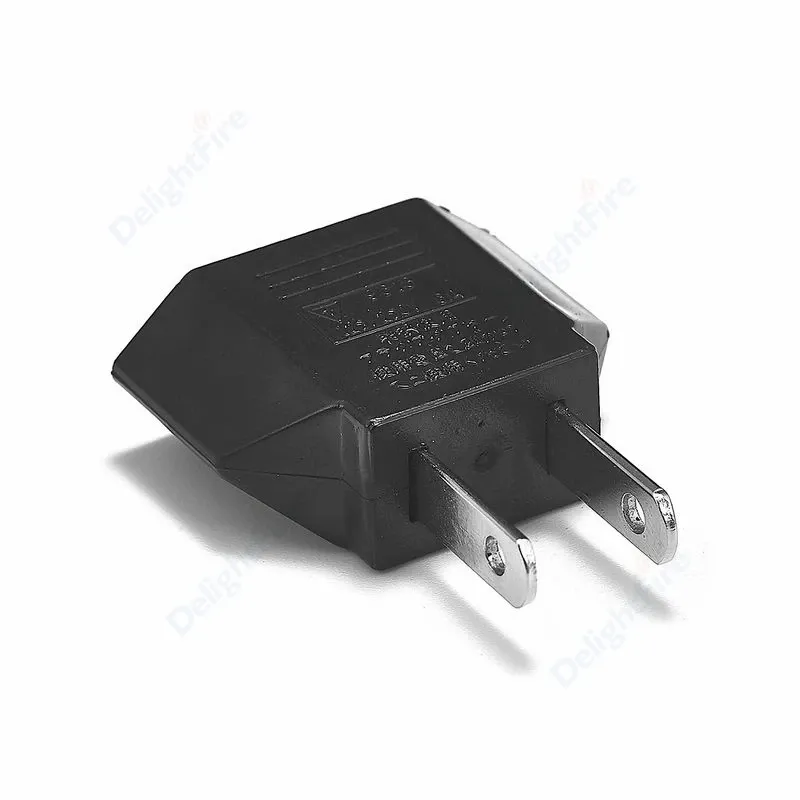 Multi Functional Travel Adapter: US To EU Plug Converter With AC Outlet ...