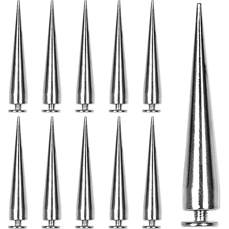 Cone Spikes Screwback Studs Rivets Large Metal Tree Spikes Studs For ...