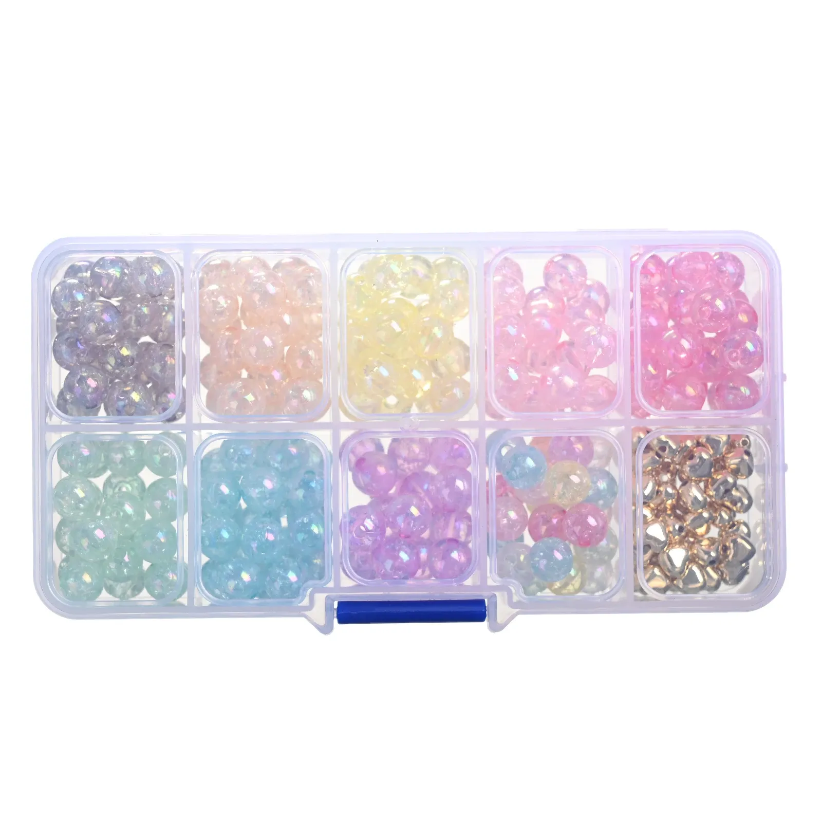 DHgate.com:Acrylic Heart Spacer Beads for Jewelry Making Kit with ...