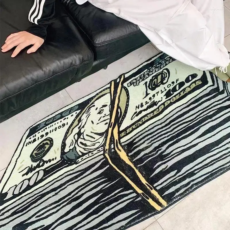 dollar pattern carpet