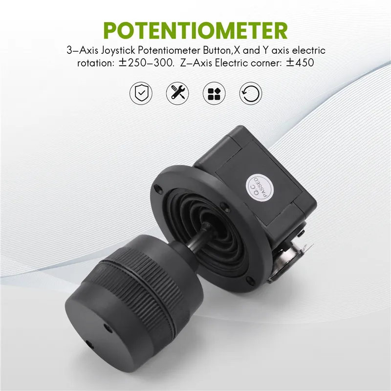 3 Axis Joystick Potentiometer R300B M2 5K: 3D Security Yuntai Control For Office & Industrial ...