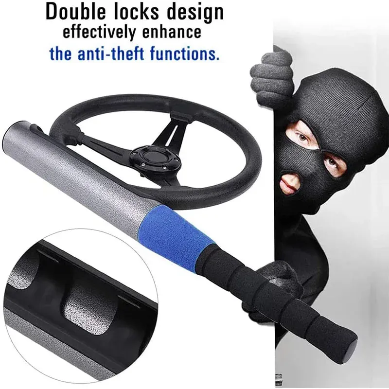 DHgate.com:4-Color Universal Car Anti-Theft Steering Wheel Lock ...