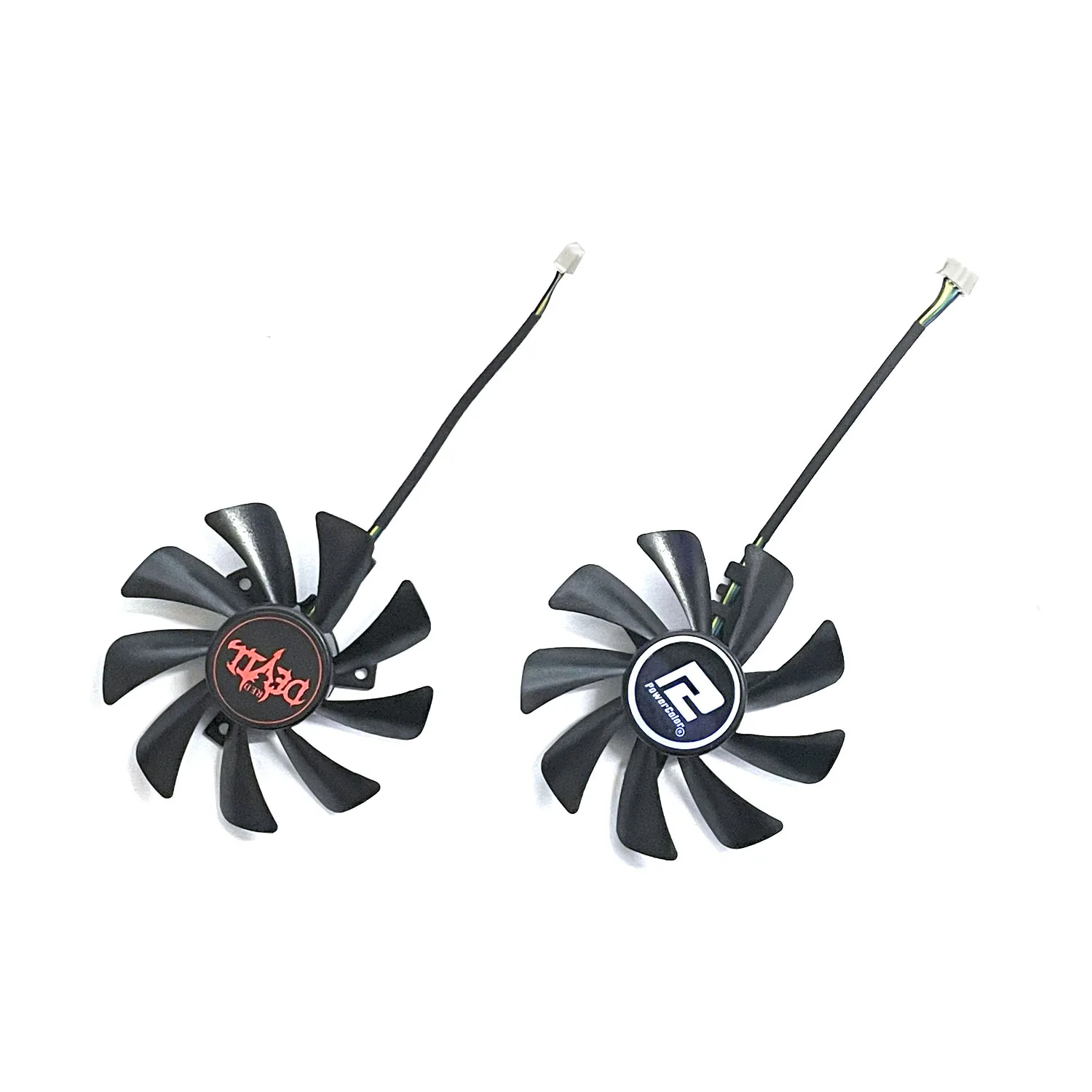 85mm 4-pin GPU Fan for Power Color RX 5700 XT Red Devil 8GB GDDR6 ...