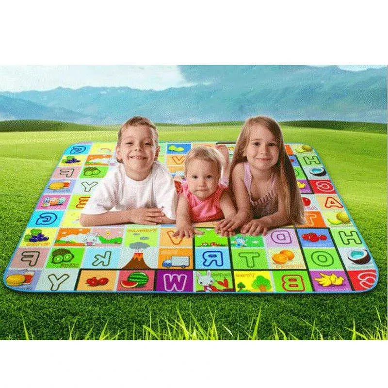 Waterproof Baby Play Mat for Kids - Soft Foam Picnic Mat for Indoor ...