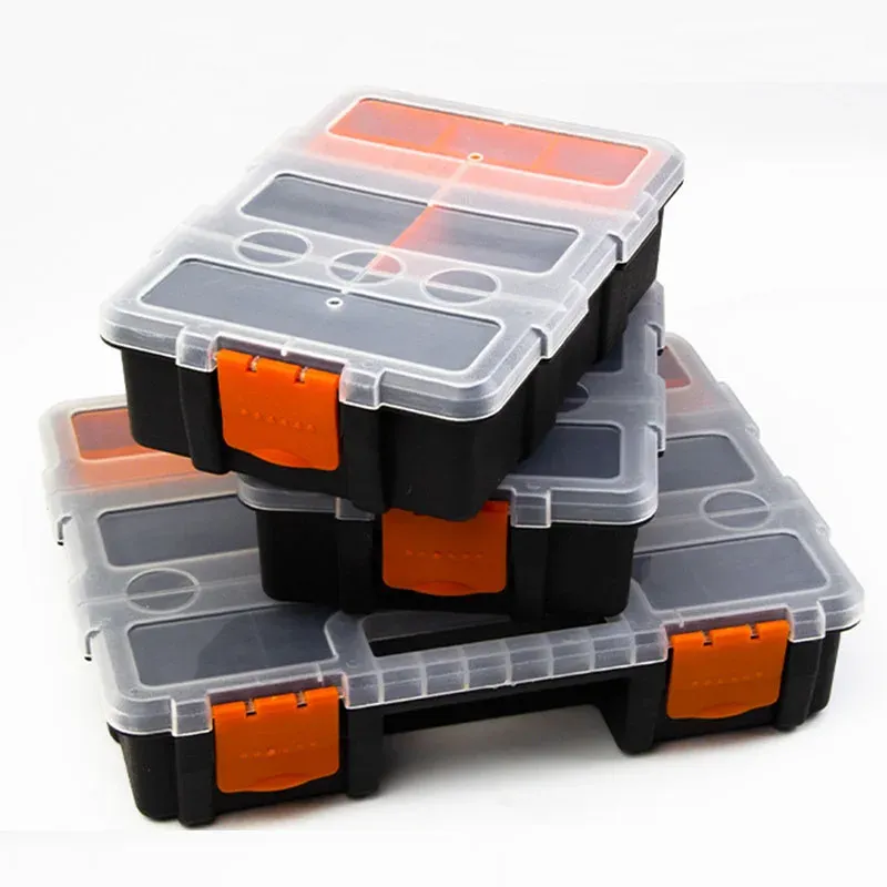 Plastics Tool Box Screw Nail Nut Bolts Carry Case Hand Tools Storage ...