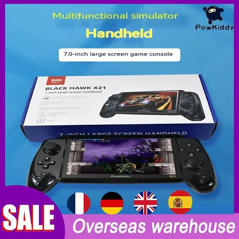 0 Inch HD Portable Retro Handheld Video Game Console - 3000 Games Built ...