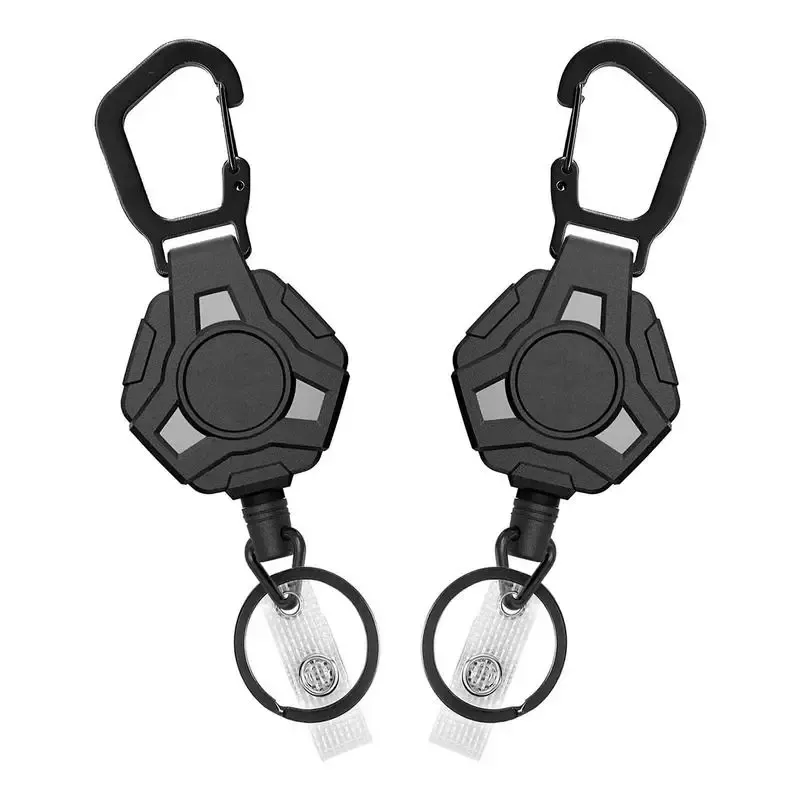 Heavy Duty Retractable Keychain Belt Clip - Secure Your Keys! Best ...