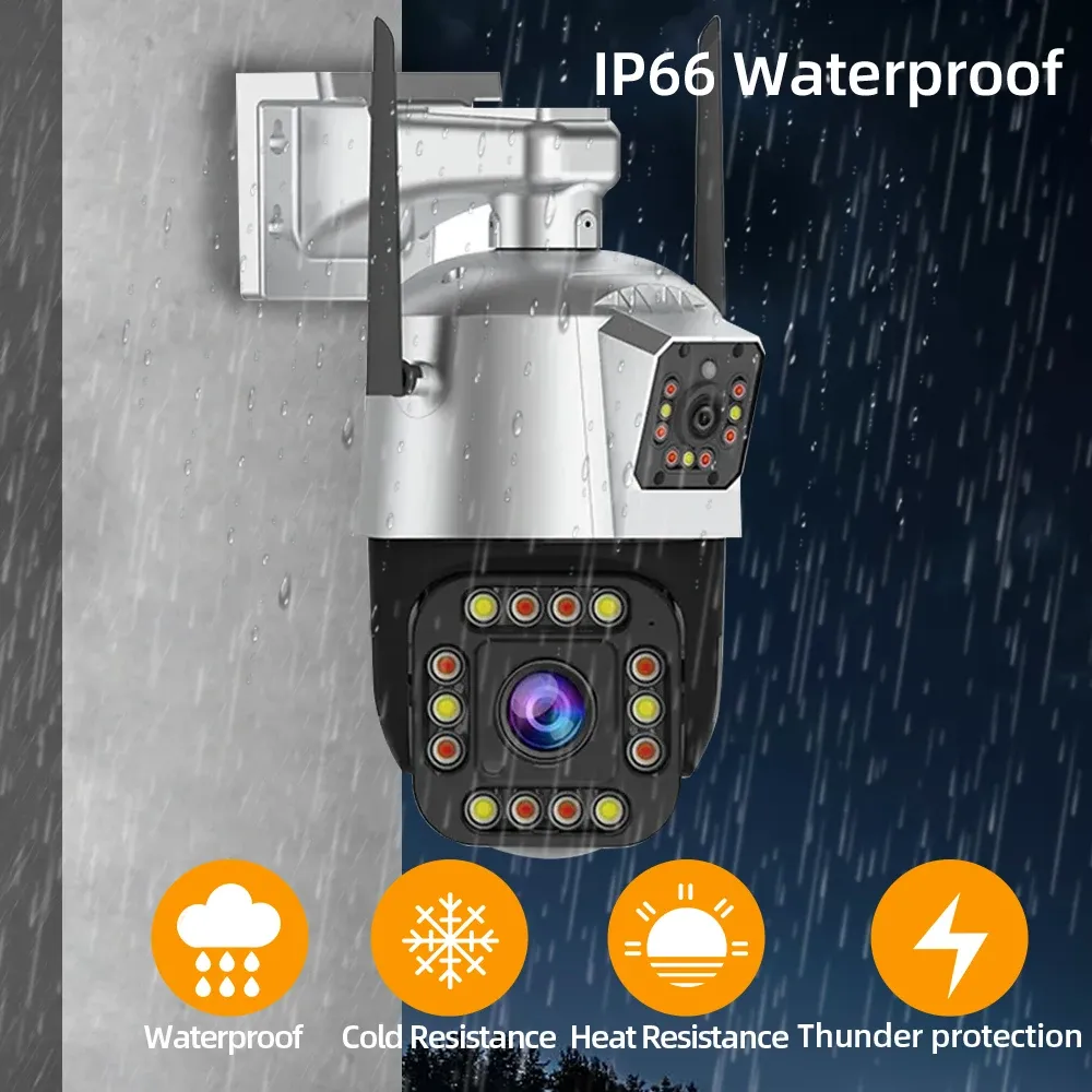 DHgate.com:8MP 4K Dual-Lens PTZ Security Camera: Enhanced Home ...