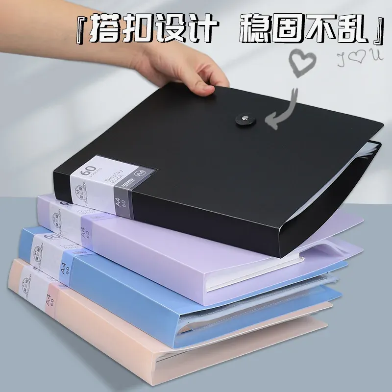 A4 Size Piano Sheet Folder Document File Organizer with 30/40/60/80/100 ...