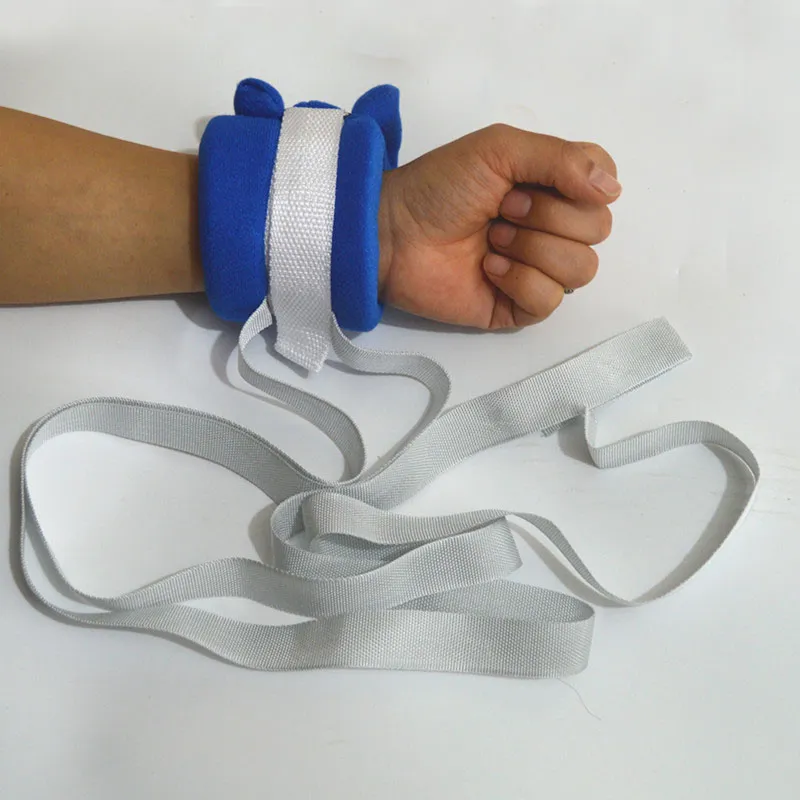 Medical Blue Restraint Strap for Securing Hands and Feet of Patients ...