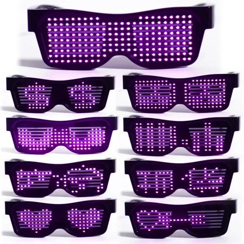 DHgate.com:LED Programmable Display Glasses | Custom Message Magic ...