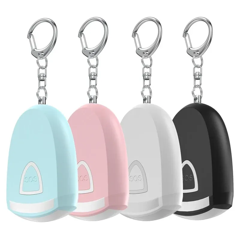 Self Defense Alarm Keychain: 130dB Personal Safety Alarm, Egg Shape, Loud Emergency Alert for ...