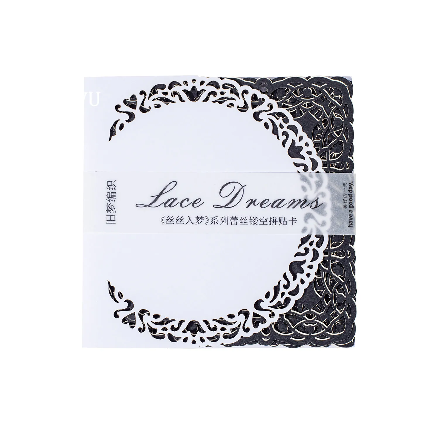 JIANWU 10 Sheets Vintage Lace Collage Paper for Creative DIY Journal ...