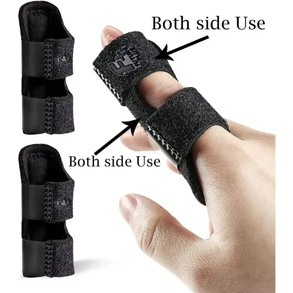 Finger Splints 2Pcs) Finger Splint,Trigger Finger,Finger Support Brace ...