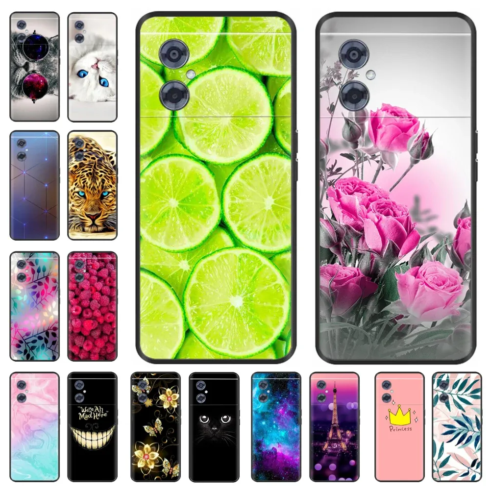 Redmi Note 11R Case Soft Silicone Phone Cover with Shockproof TPU Back ...