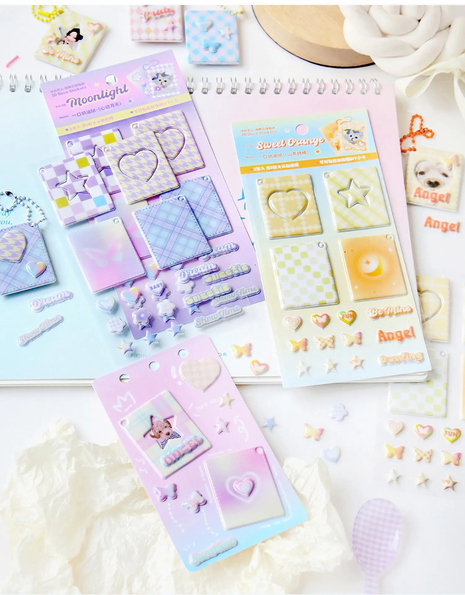 Cute 3D Sponge Deco Stickers Korean Kawaii PVC &... From Ddmyhome, $26. ...