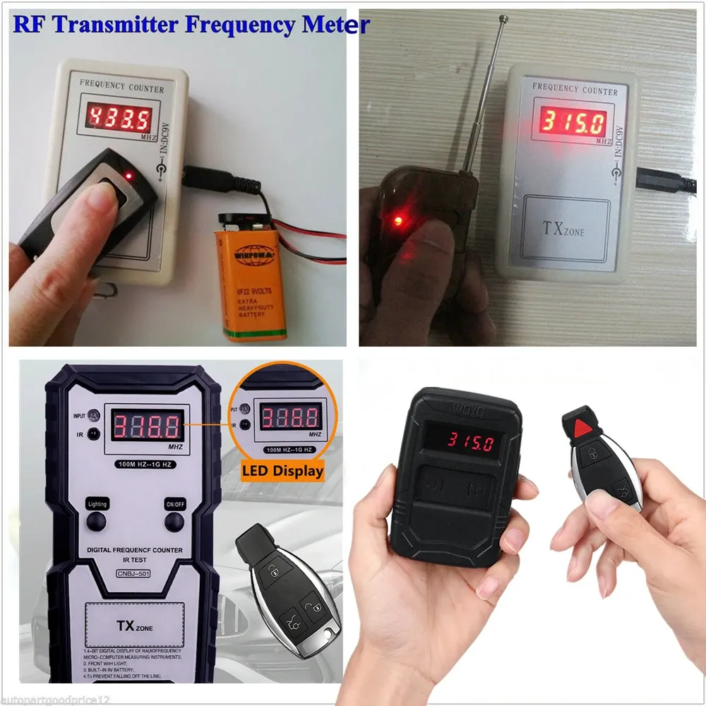 DHgate.com:New Infrared Remote Control Key Frequency Tester 100MHZ-1GHZ ...