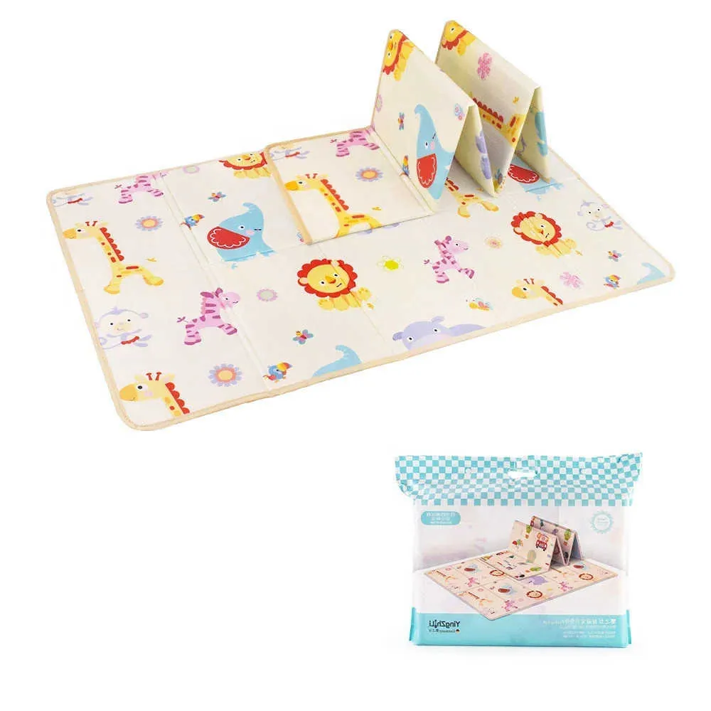 DHgate.com:Foldable Baby Play Mat, Soft & Safe Kid Carpet for Crawling ...