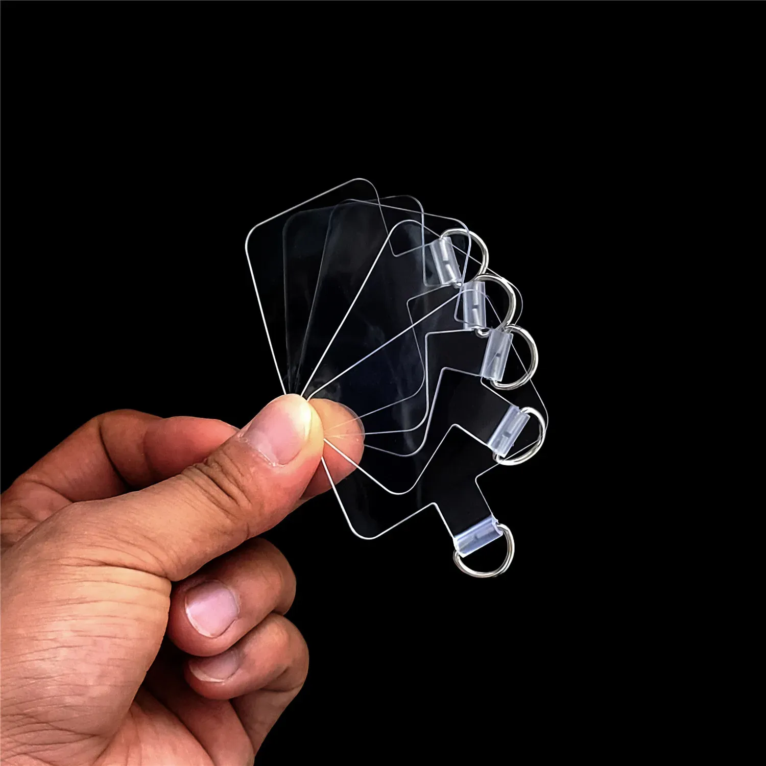 Llavero De Metal Resistente Para Móvil Cordón Suave Con Clip Universal ...