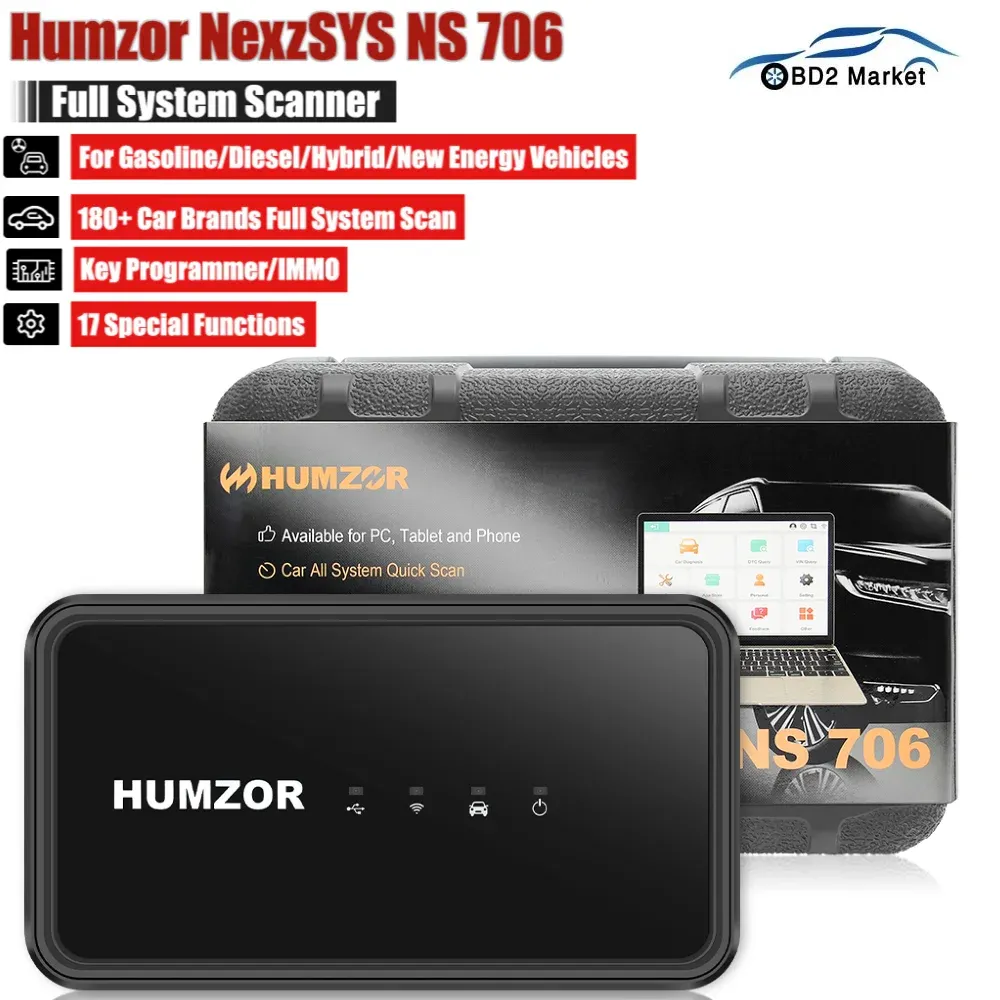 DHgate.com:NexzSYS NS 706: Advanced OBD2 Scanner with 17 Reset Services ...