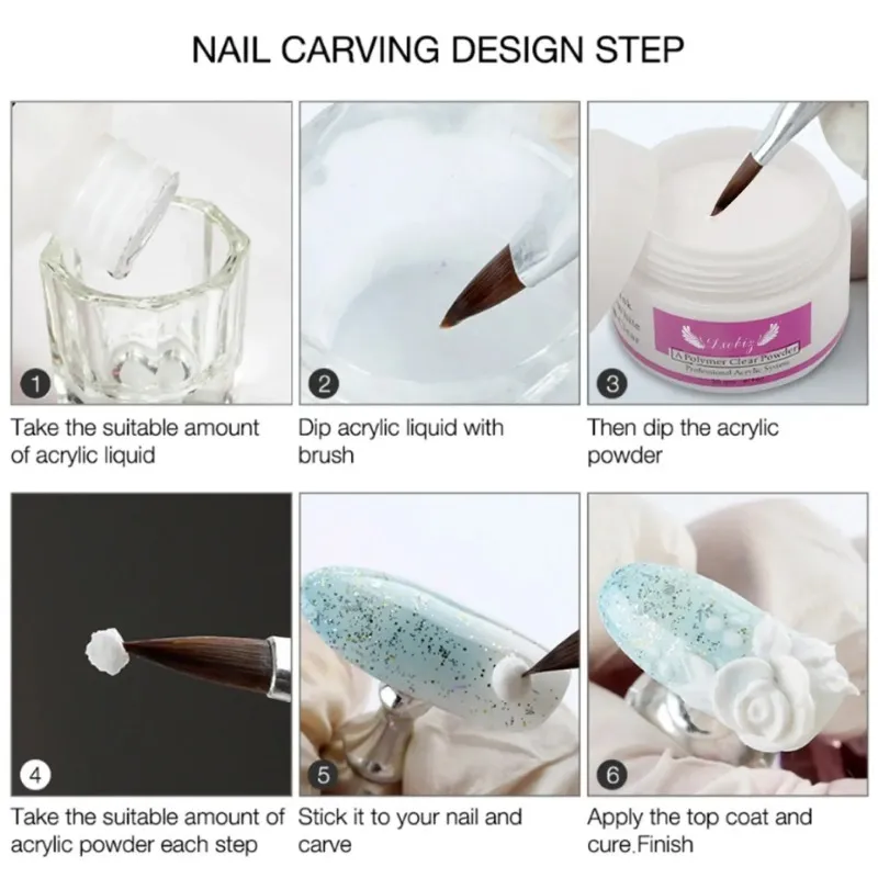 Professional Acrylic Nail Kit - Complete Nail Art Supplies Set with ...